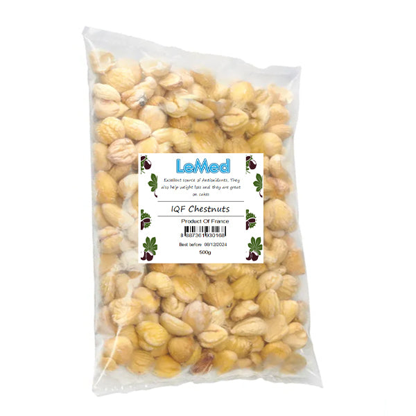 IQF Frozen Chestnuts 500g — LeMed